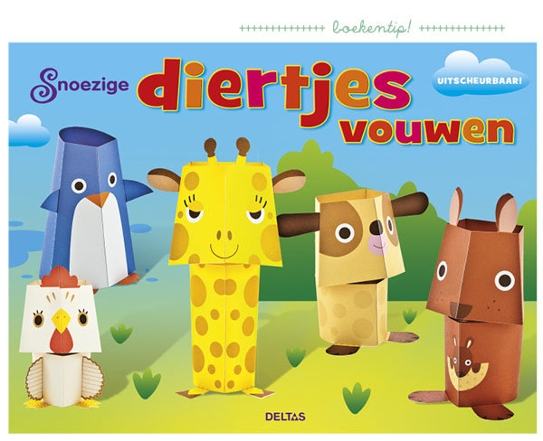 Snoezige diertjes vouwen - MoodKids