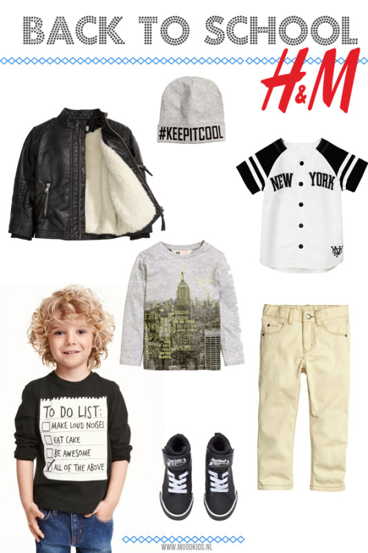 h&m kids go back to school SNEAK PEEK nieuwe collectie