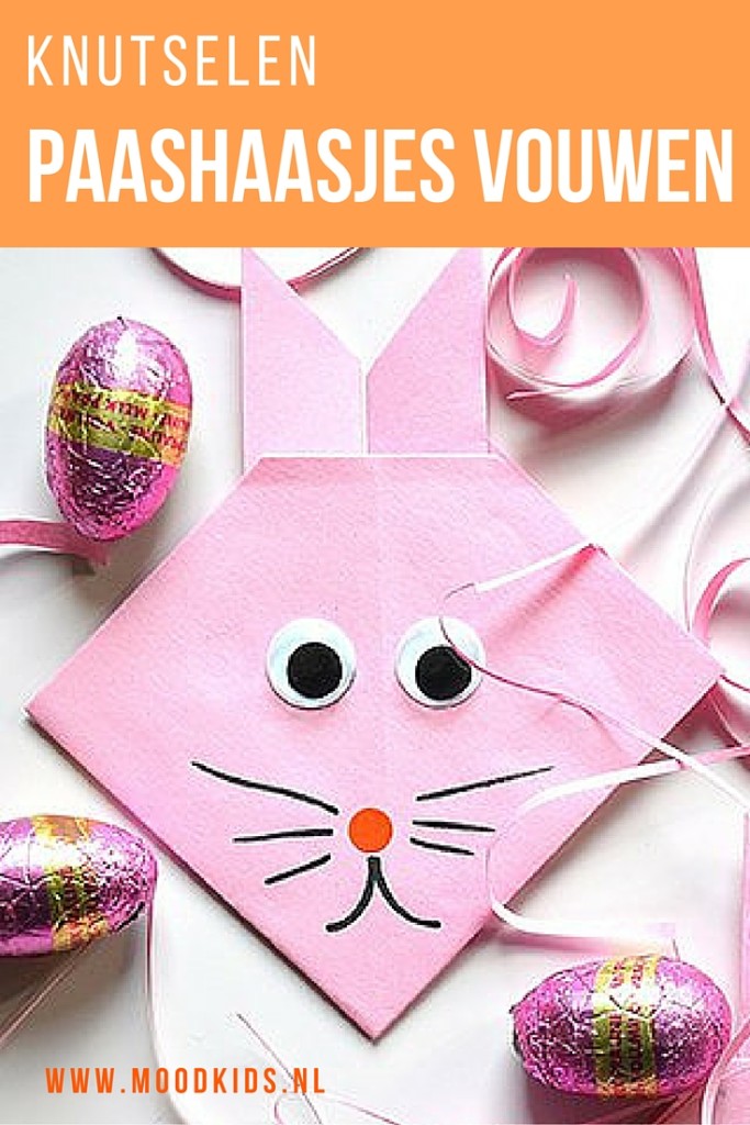 Paashaas vouwen - MoodKids